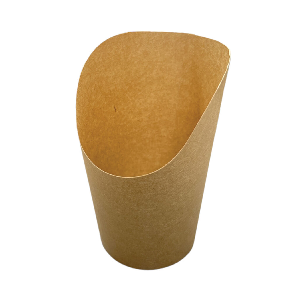Kraft Paper Chip Cups 12oz (1000pcs) - Eatery Outlet